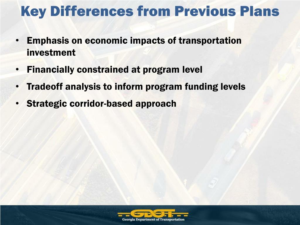 PPT - Georgia Statewide Transportation Plan / Statewide Strategic ...