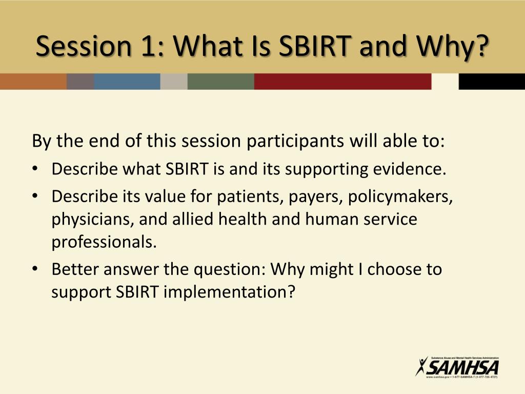 PPT - Delivering SBIRT: A “How To” on Screening, Brief Intervention ...
