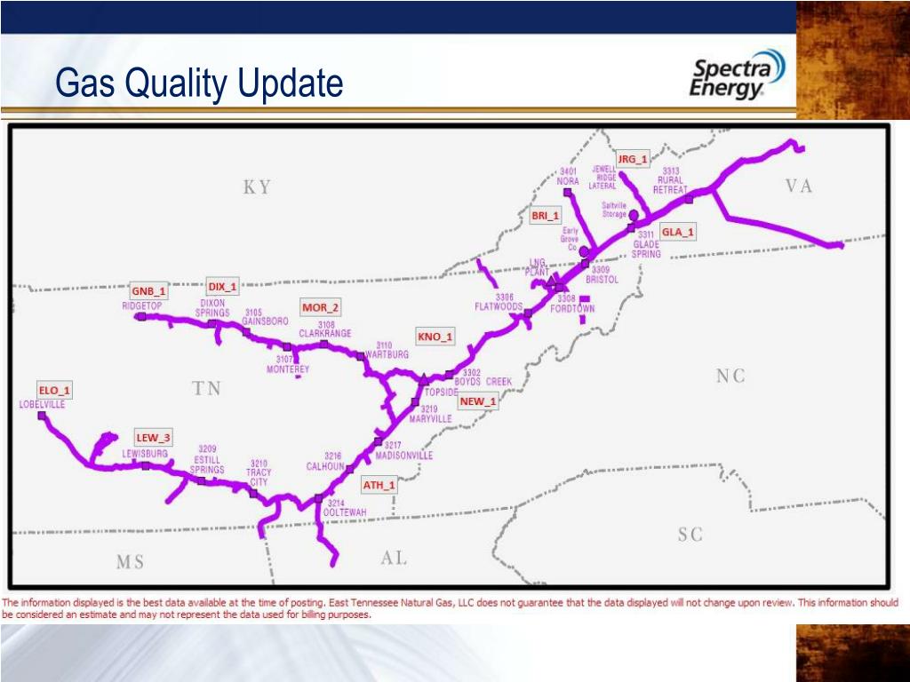 PPT - East Tennessee Natural Gas 2010 Customer Meeting Summary ...