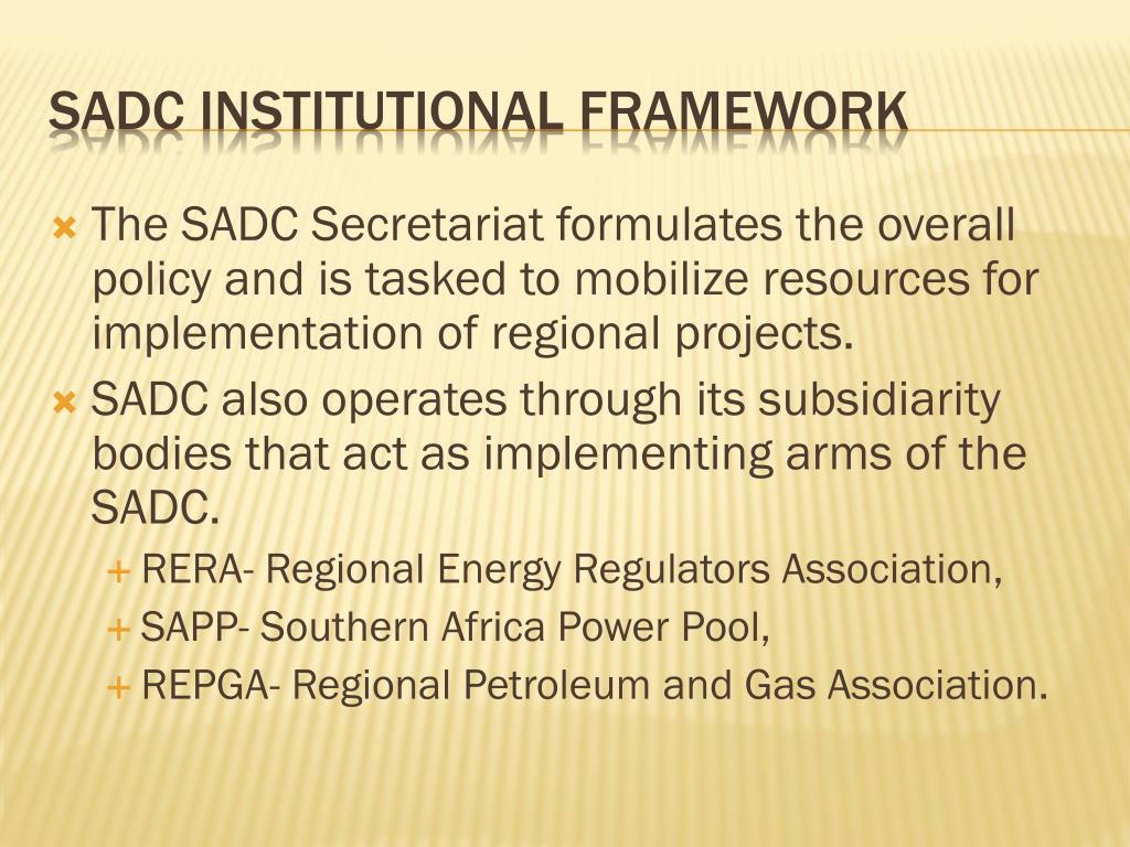 PPT - CAPACITY & INFORMATION NEEDS ASSESSMENT for the SOUTHERN AFRICAN ...
