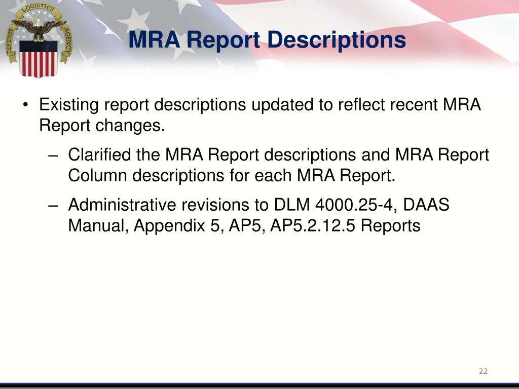 PPT - Draft Proposed DLMS Changes (PDCs) S upporting Materiel Receipt ...