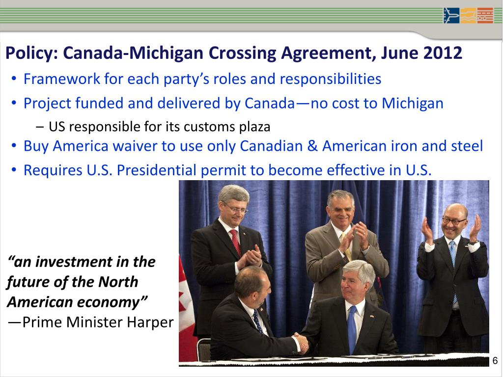 PPT - Detroit River International Crossing (DRIC) New International ...