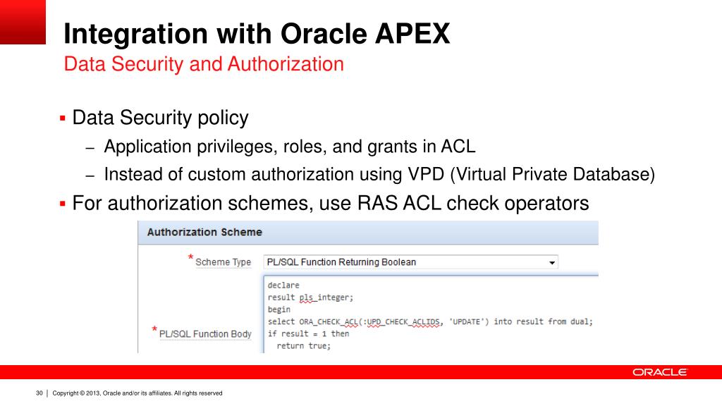 Ppt Oracle Database 12c Real Application Security For Oracle Application Express Powerpoint