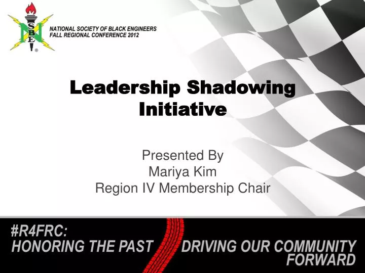 PPT - Leadership Shadowing Initiative PowerPoint Presentation, free ...