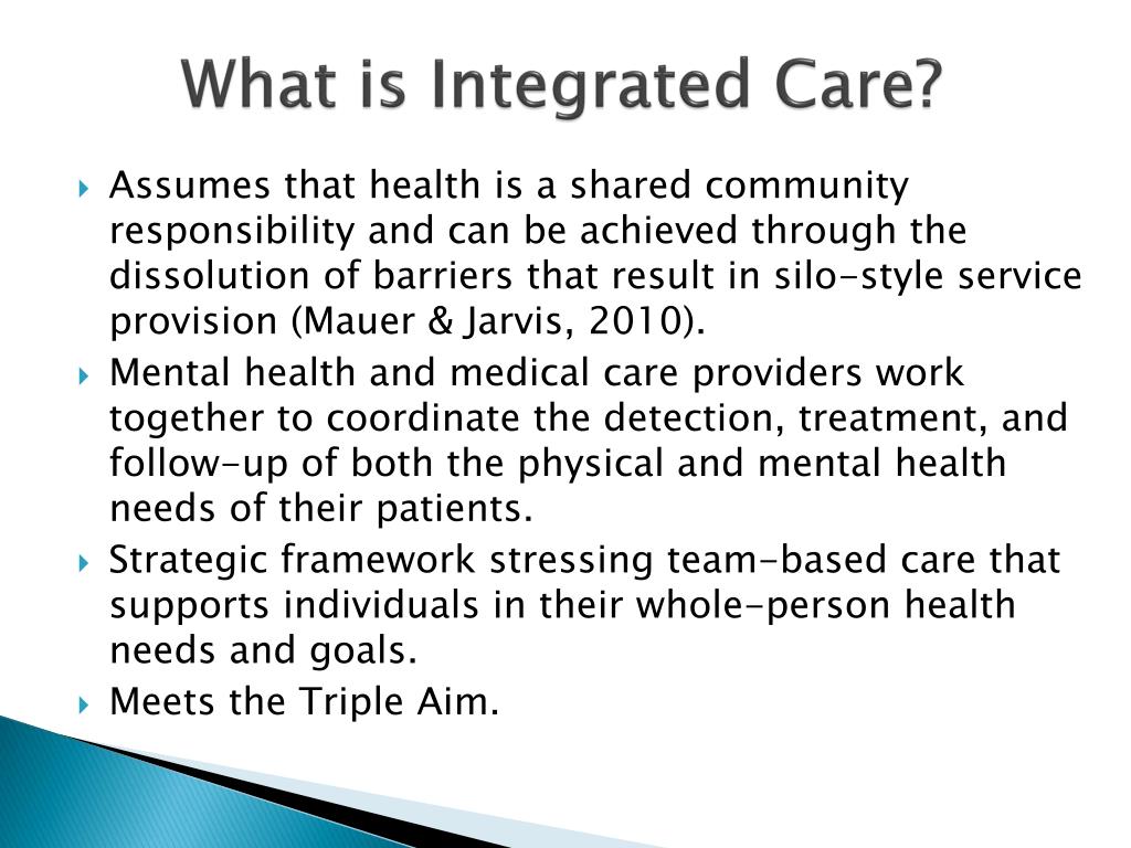 PPT - Developing a Bidirectional Integrated Care System to Treat Dual ...