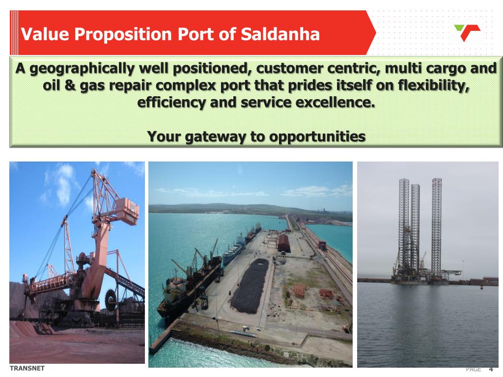 PPT - B2B Transnet National Ports Authority Port of Saldanha 4 July ...