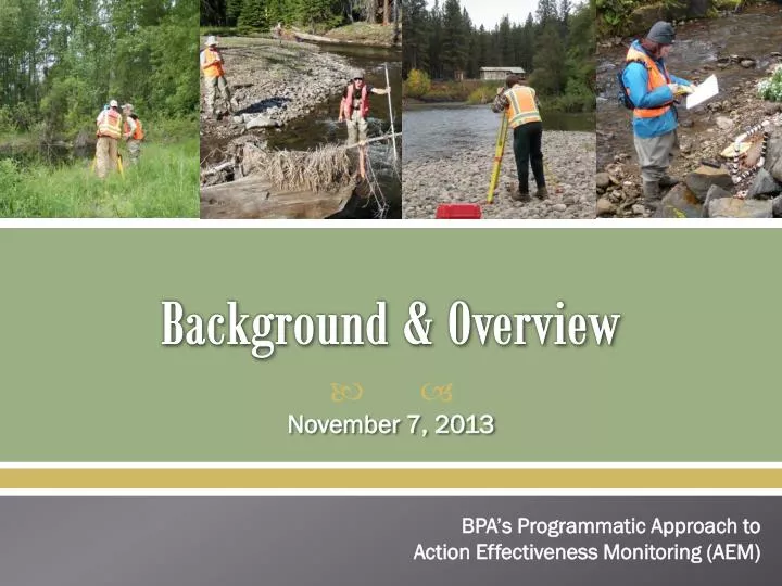 PPT - Background & Overview PowerPoint Presentation, free download - ID ...