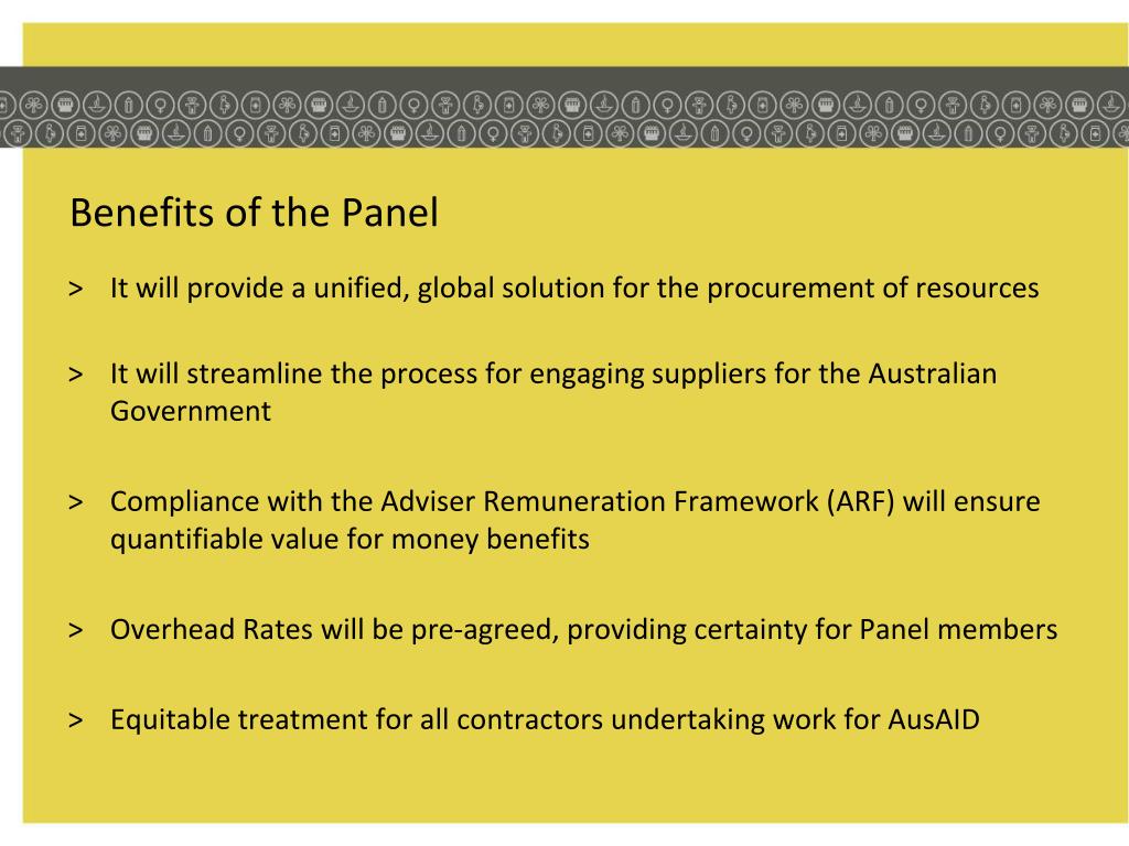 PPT - Aid Advisory Services Standing Offer Panel for the Australian Aid ...