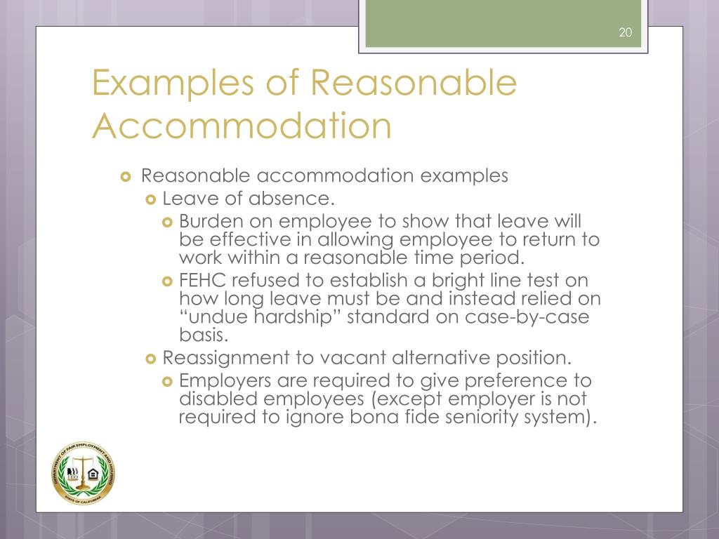 PPT - New FEHA Disability & Pregnancy Regulations PowerPoint ...