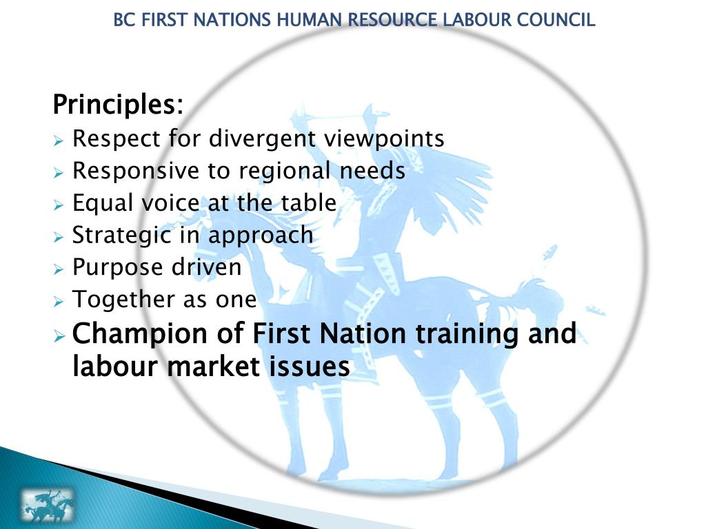 PPT - FIRST NATIONS HUMAN RESOURCE LABOUR COUNCIL PowerPoint ...