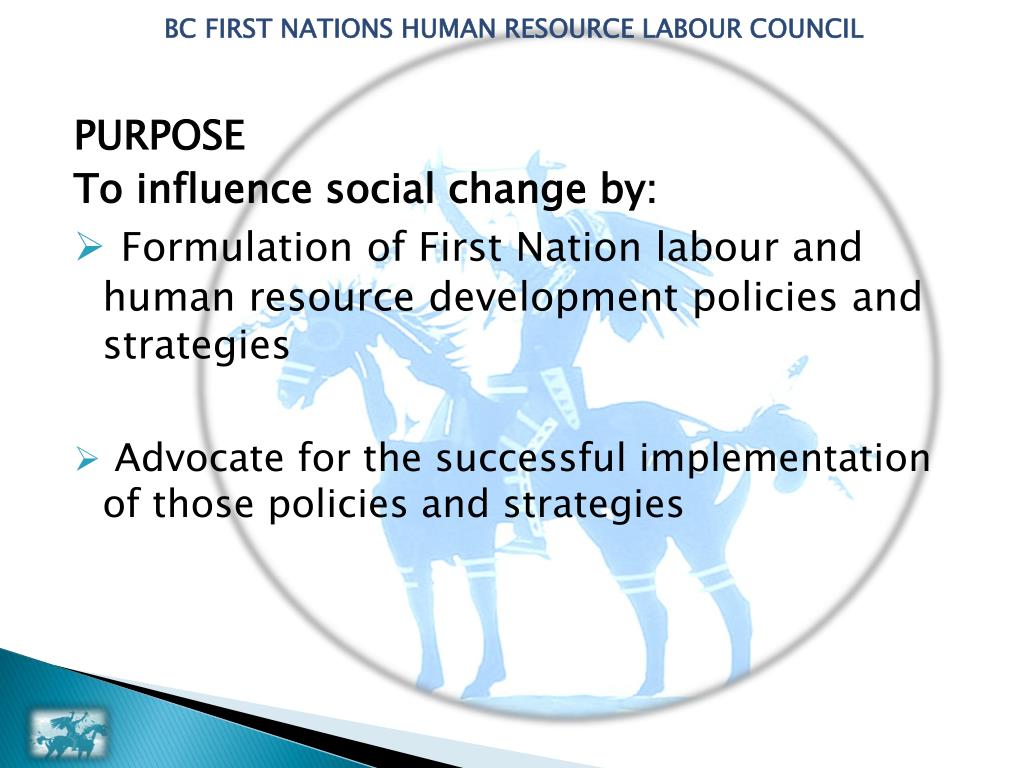 PPT - FIRST NATIONS HUMAN RESOURCE LABOUR COUNCIL PowerPoint ...