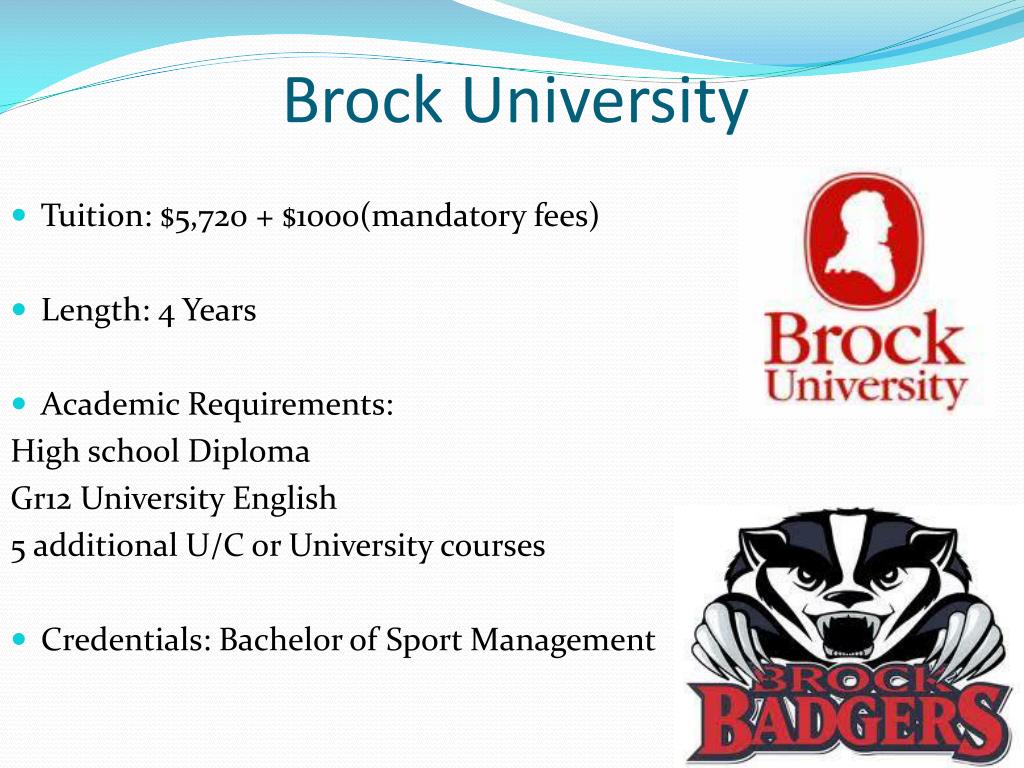 PPT - University/College Programs Related to Fitness, Kinesiology and ...