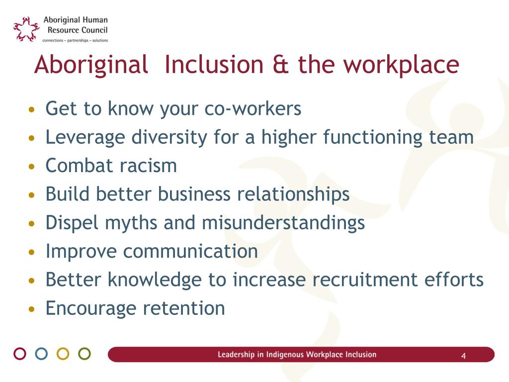 PPT - Mastering Aboriginal Inclusion Trina Bučko National Director ...