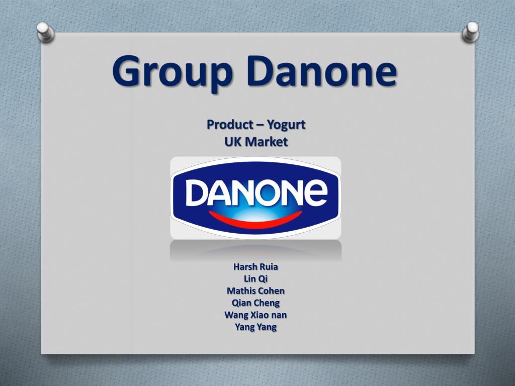 PPT - Group Danone Product – Yogurt UK Market PowerPoint Presentation ...