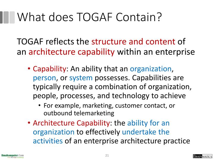 PPT - TOGAF 9 Fundamental: 2. Basic Concepts PowerPoint Presentation ...