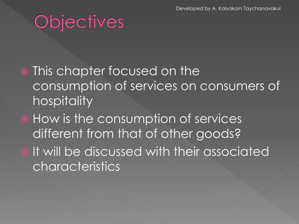 PPT - HTM 3103 Consumer Behavior for Tourism & Hospitality PowerPoint ...