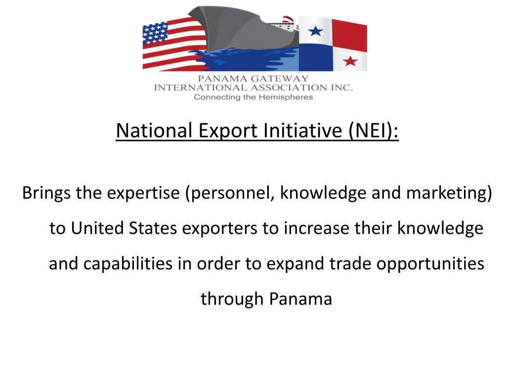 PPT - Value Proposition : The Panama Gateway International Association ...
