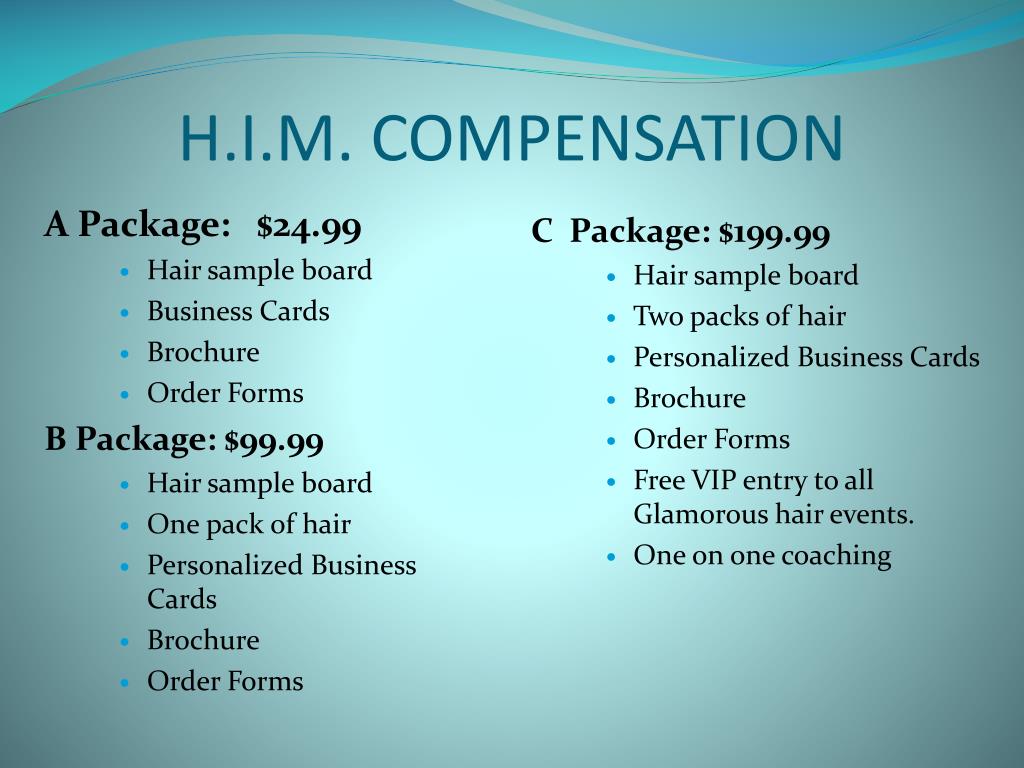 PPT - Hair Is Money PowerPoint Presentation, free download - ID:1665815