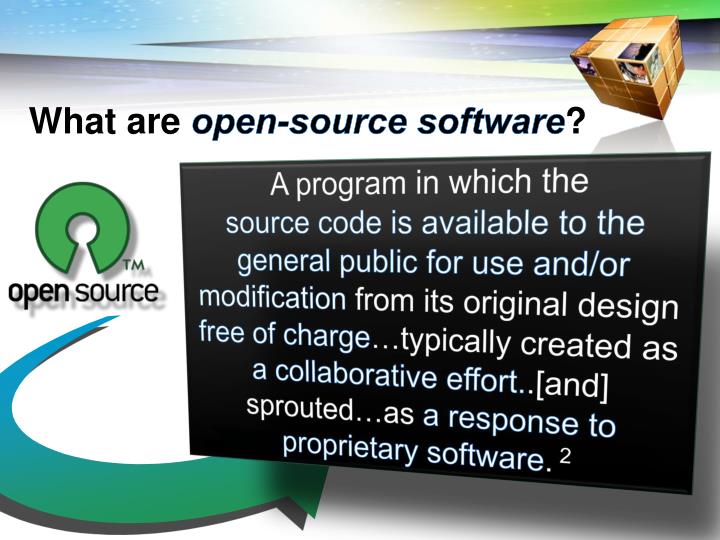 PPT - Open-Source & Proprietary Software PowerPoint Presentation - ID ...