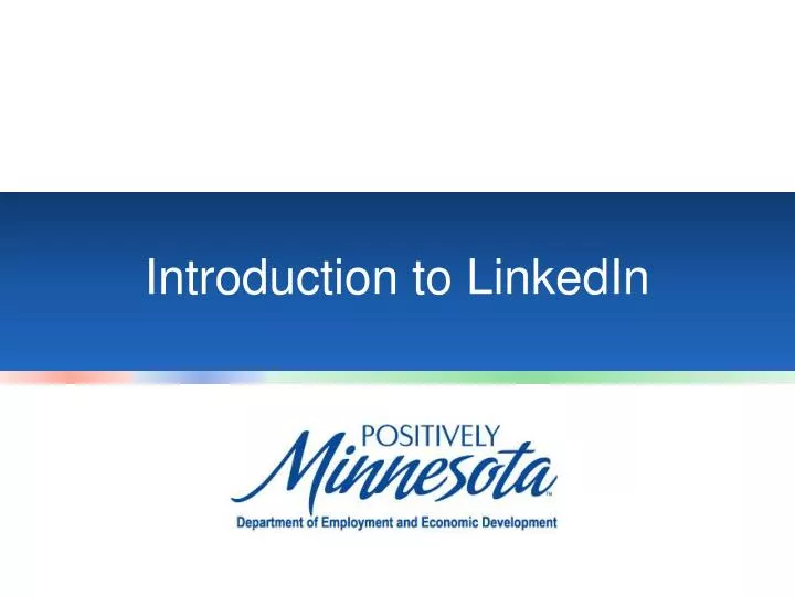PPT - Introduction to LinkedIn PowerPoint Presentation, free download ...