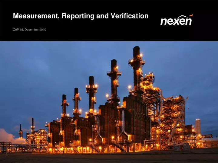 PPT - Measurement, Reporting and Verification PowerPoint Presentation ...