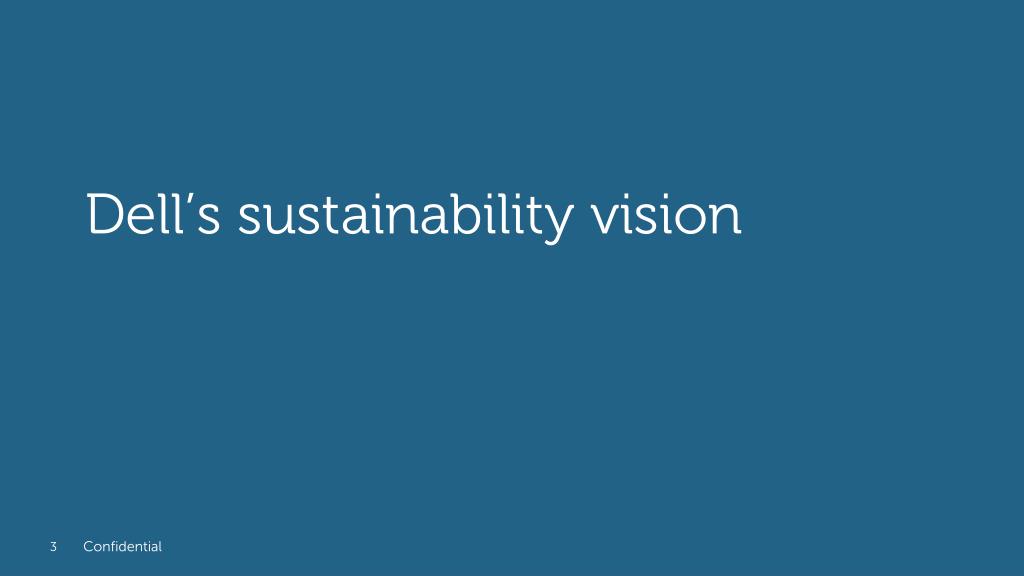 PPT - Welcome Dell Sustainability Stakeholder Engagement SRI in the ...