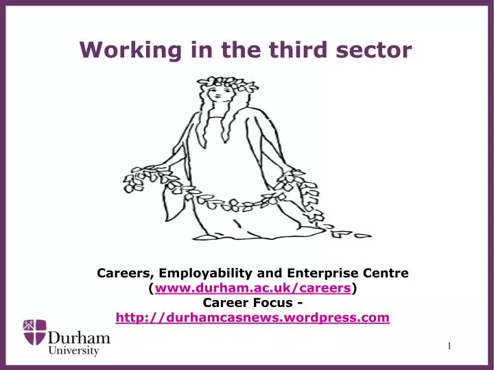 PPT - Working in the third sector PowerPoint Presentation, free ...
