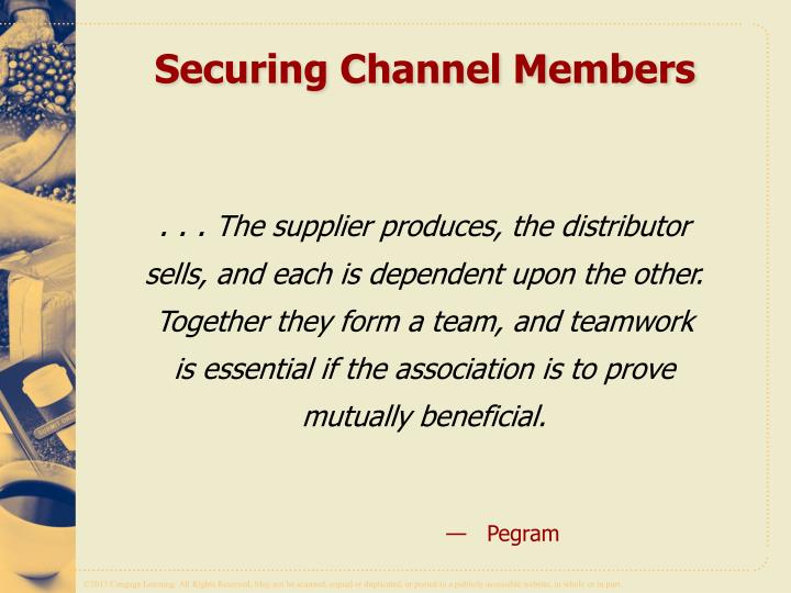 PPT - Selecting the Channel Members PowerPoint Presentation - ID:1667741