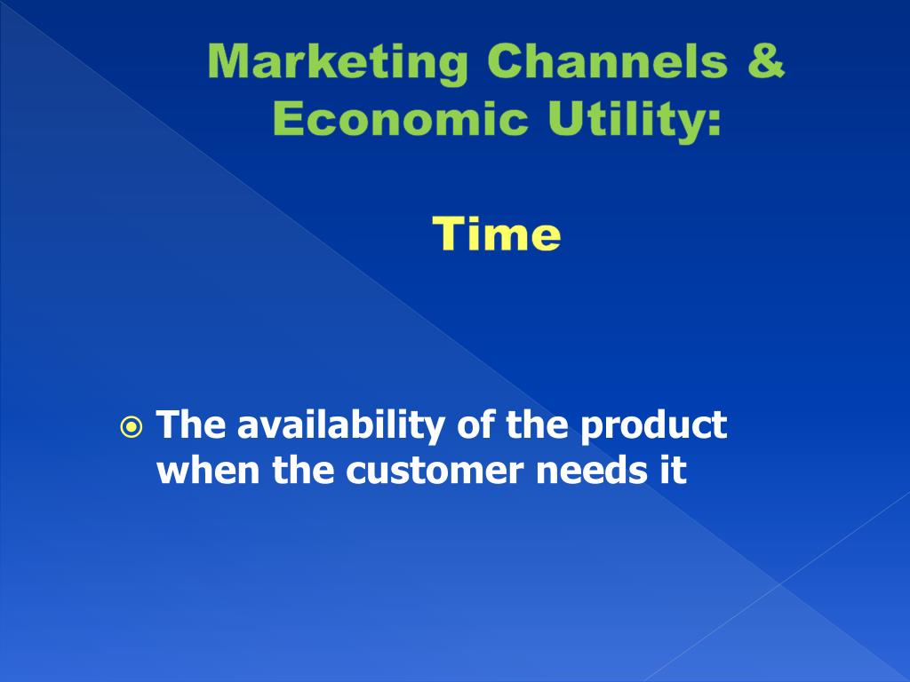 PPT - Ch. 14: Channel Relationships and Supply Chains PowerPoint ...