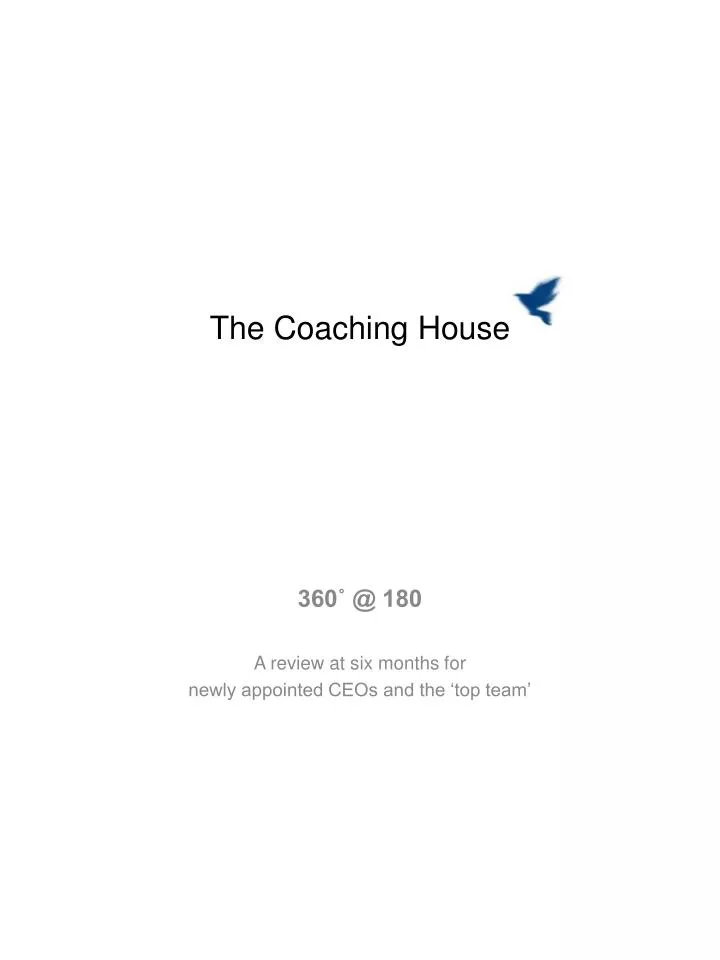 PPT - The Coaching House PowerPoint Presentation, free download - ID ...