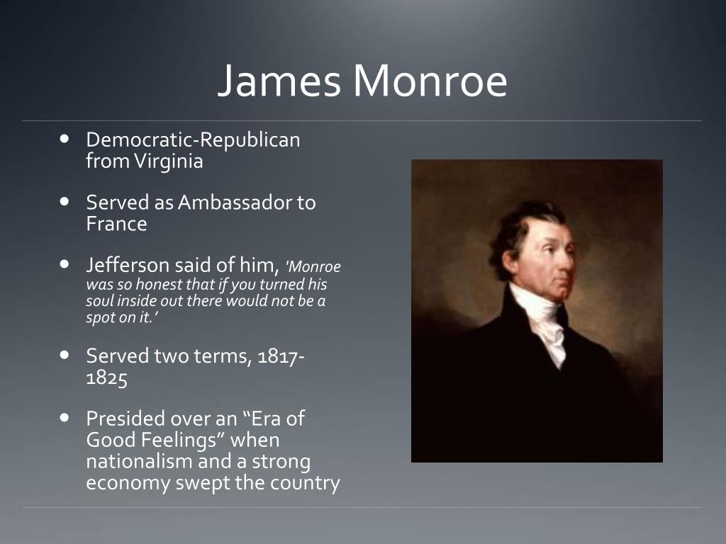 PPT - The American Presidents of the New Republic PowerPoint ...