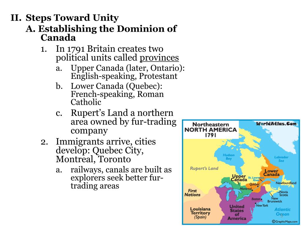 PPT - Chapter 7 Human Geography of Canada: Developing a Vast Wilderness ...