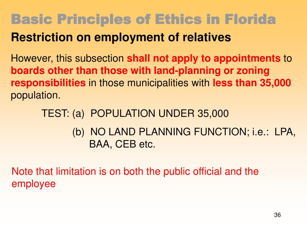 PPT - Ethics Law of Florida PowerPoint Presentation, free download - ID ...
