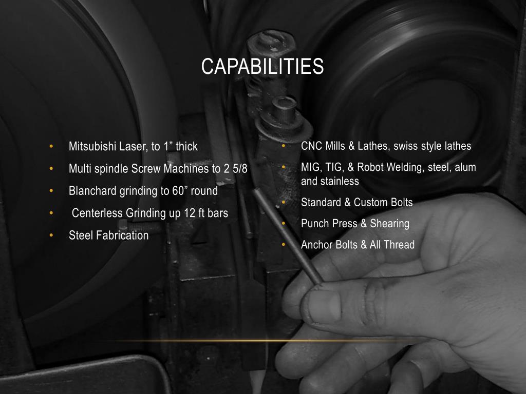 PPT - Alexander Screw Products, Inc. iso 9001: 2008 registered ...