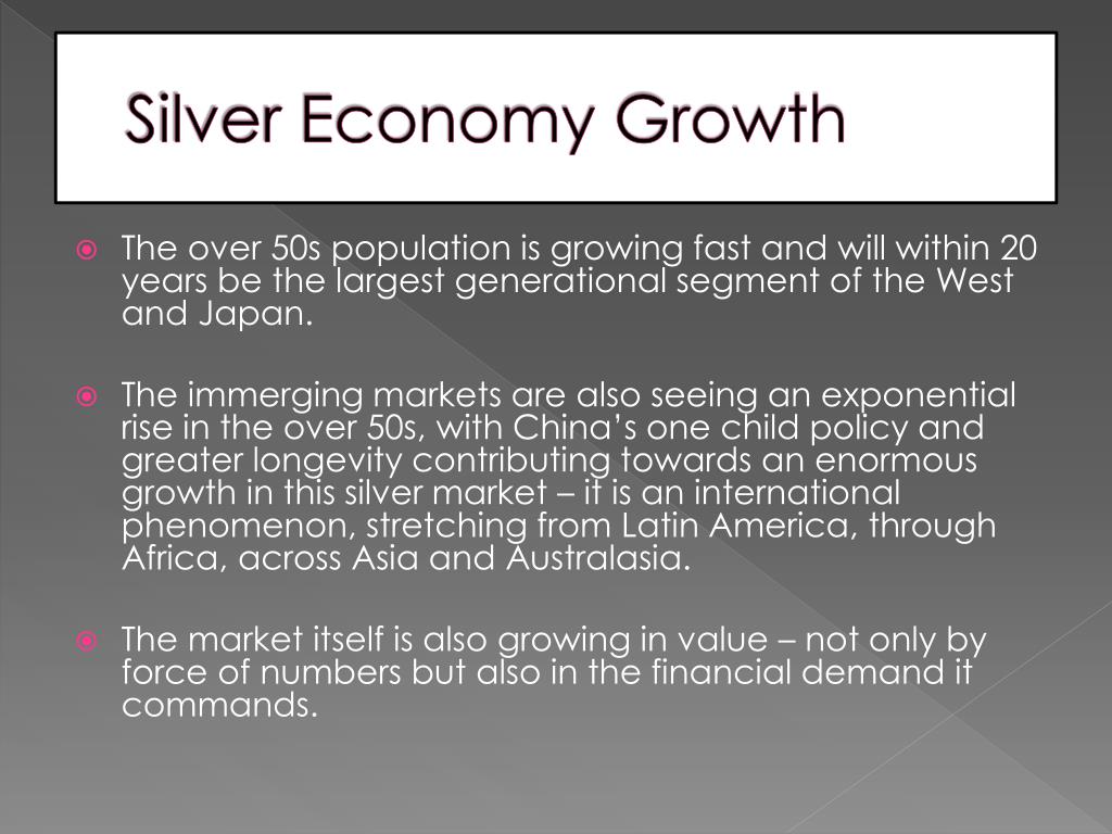 PPT - The Silver Economy A Great Opportunity PowerPoint Presentation ...