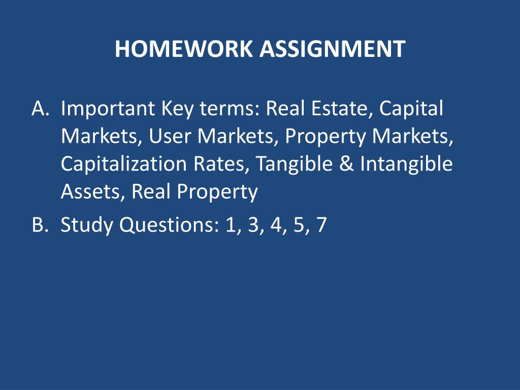 PPT - Chapter 1 The Nature of Real Estate and Real Estate Markets ...