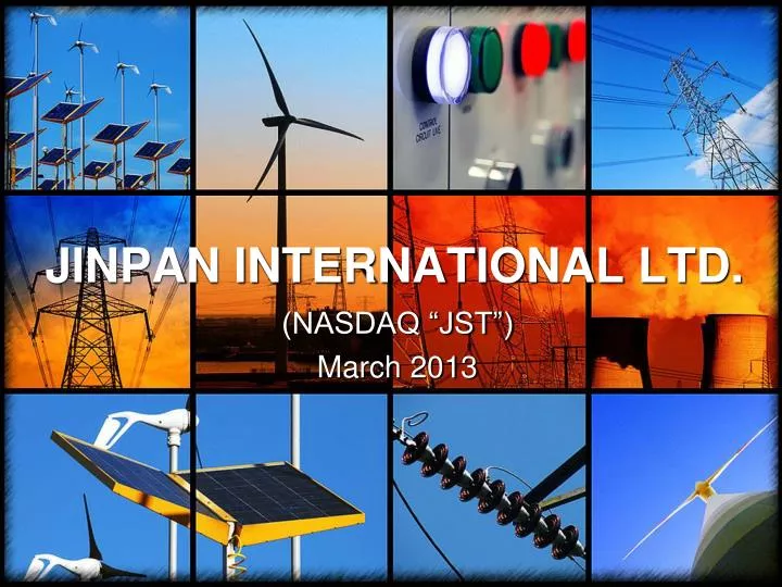 PPT - JINPAN INTERNATIONAL LTD. PowerPoint Presentation, free download ...