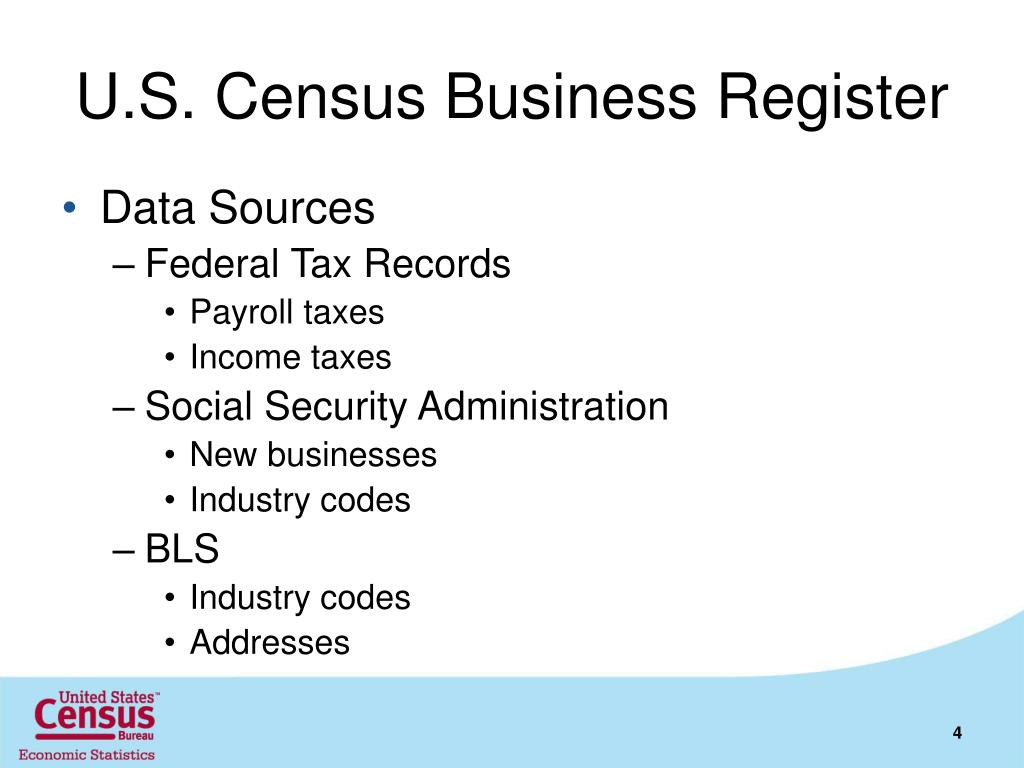 PPT - Data Sharing to Reduce Respondent Burden for the U.S. Census ...