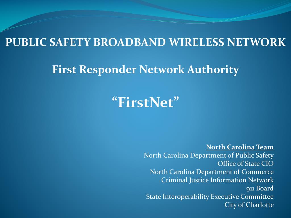 PPT - North Carolina Team North Carolina Department of Public Safety ...