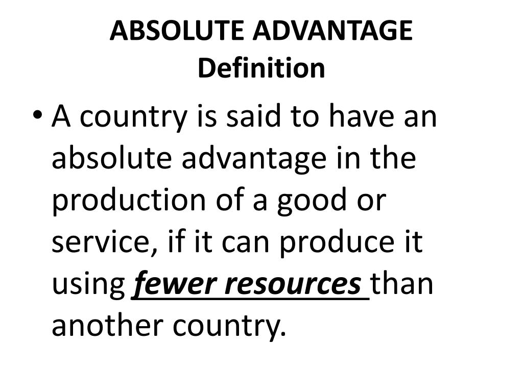 PPT - INTERNATIONAL ECONOMICS Why do countries trade? Economics – A ...