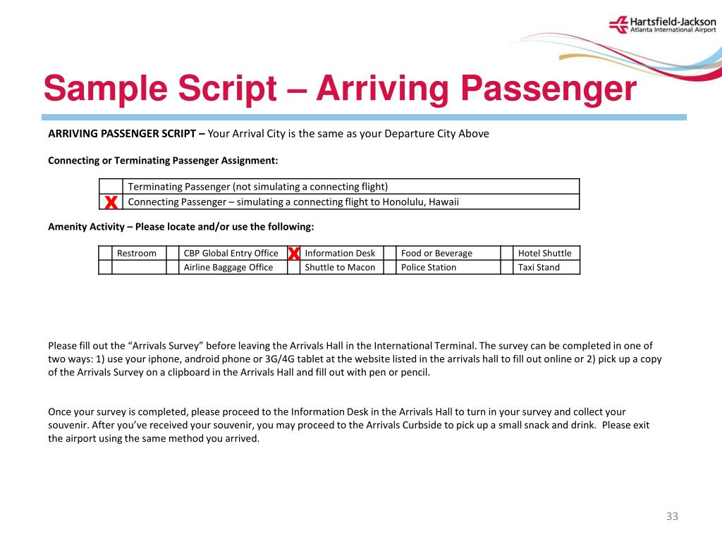 PPT - Georgia Airports Association International Terminal Activation ...