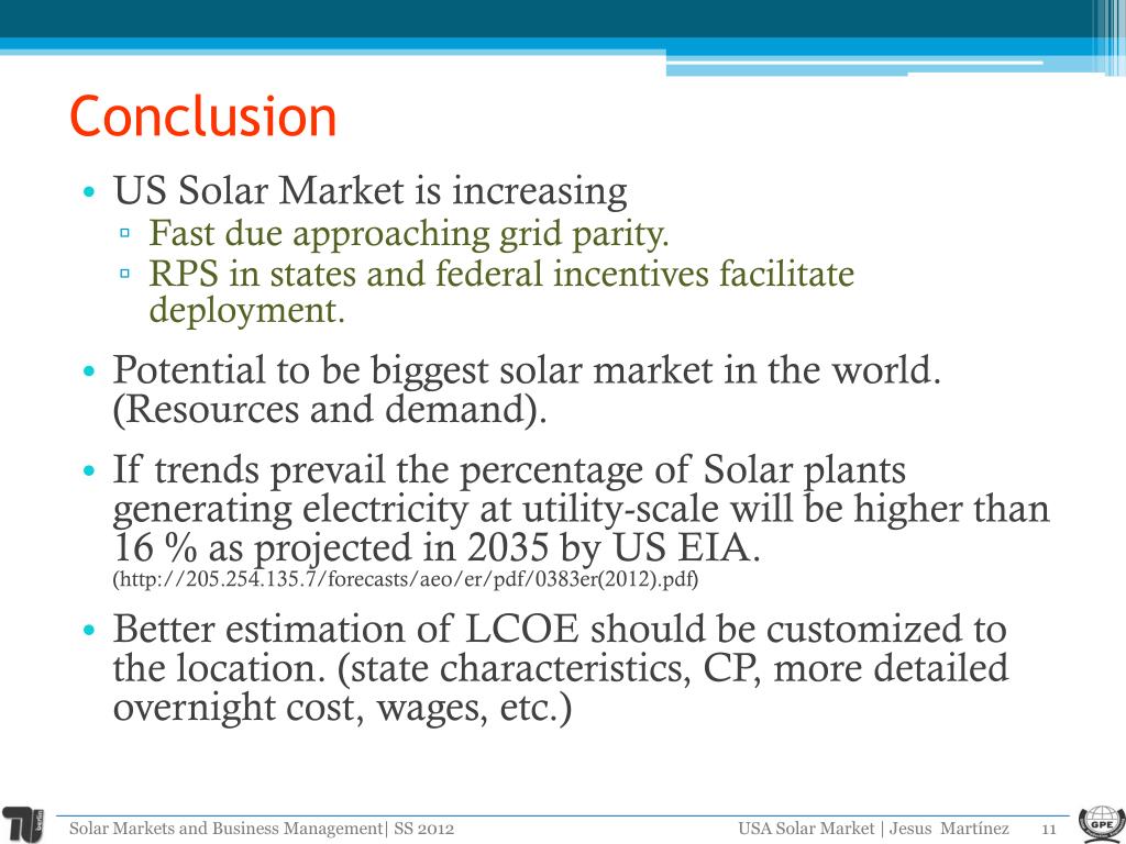 PPT - USA Solar Market PowerPoint Presentation, free download - ID:1671132