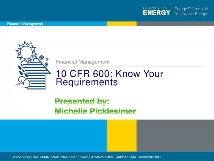 PPT - 10 CFR 600: Know Your Requirements PowerPoint Presentation, free ...