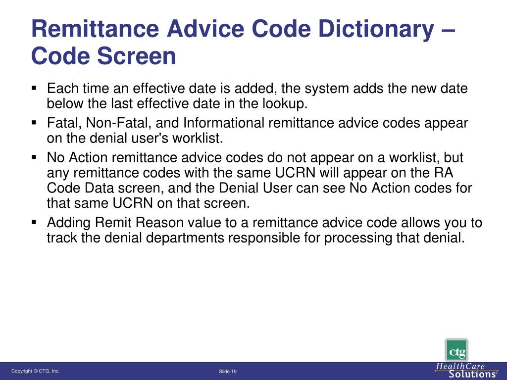 PPT - Be the King or Queen of Denials – Denials Management in MEDITECH ...