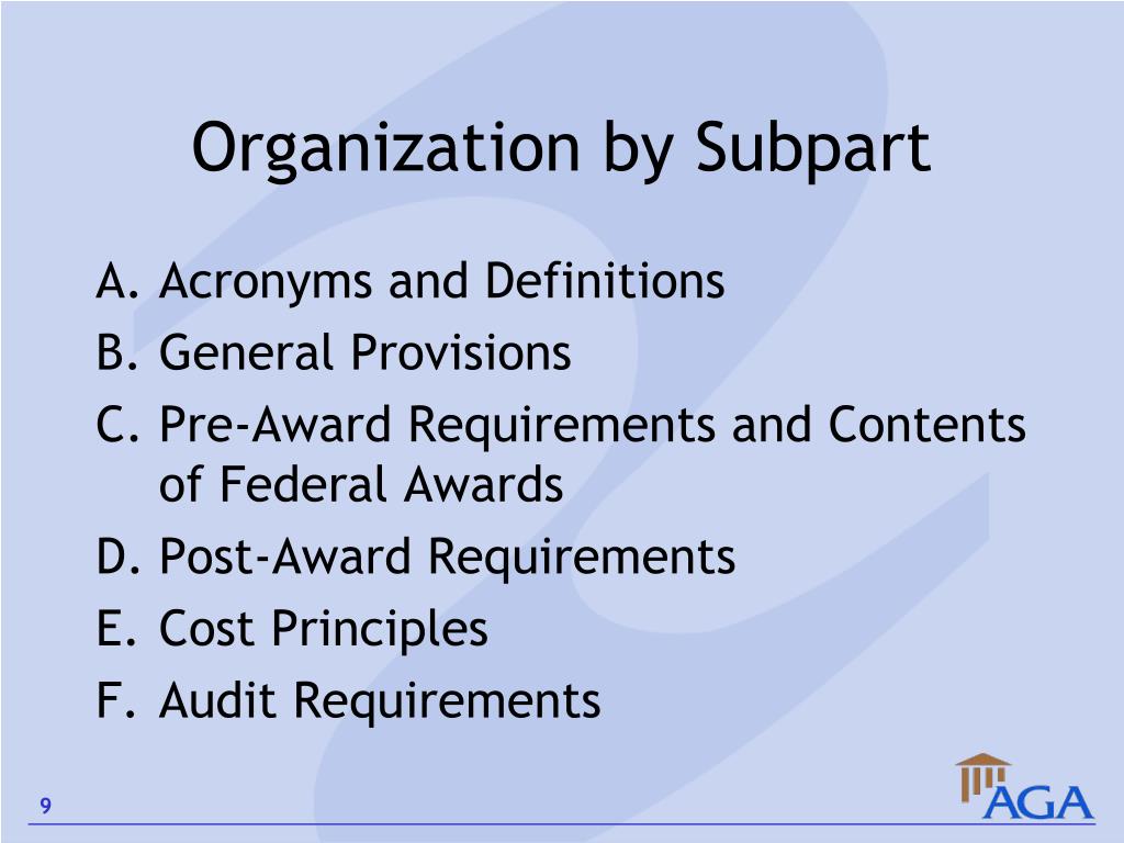 PPT - OMB “Super Circular” 2 CFR 200: Uniform Administrative ...
