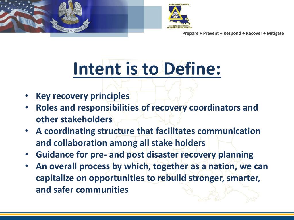 PPT - 2014 LOUISIANA EMERGENCY OPERATIONS DIRECTORS’ CONFERENCE ...