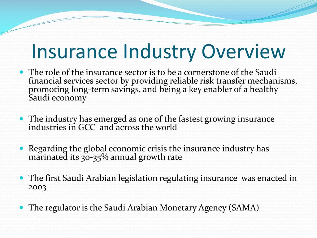 PPT - Industry Analysis Insurance In Saudi Arabia PowerPoint ...