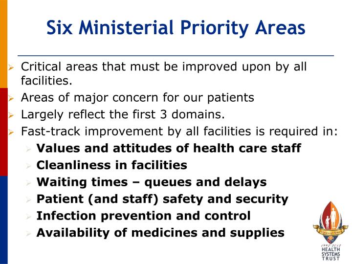 PPT - NATIONAL CORE STANDARDS FOR HEALTH ESTABLISHMENTS IN SOUTH AFRICA ...