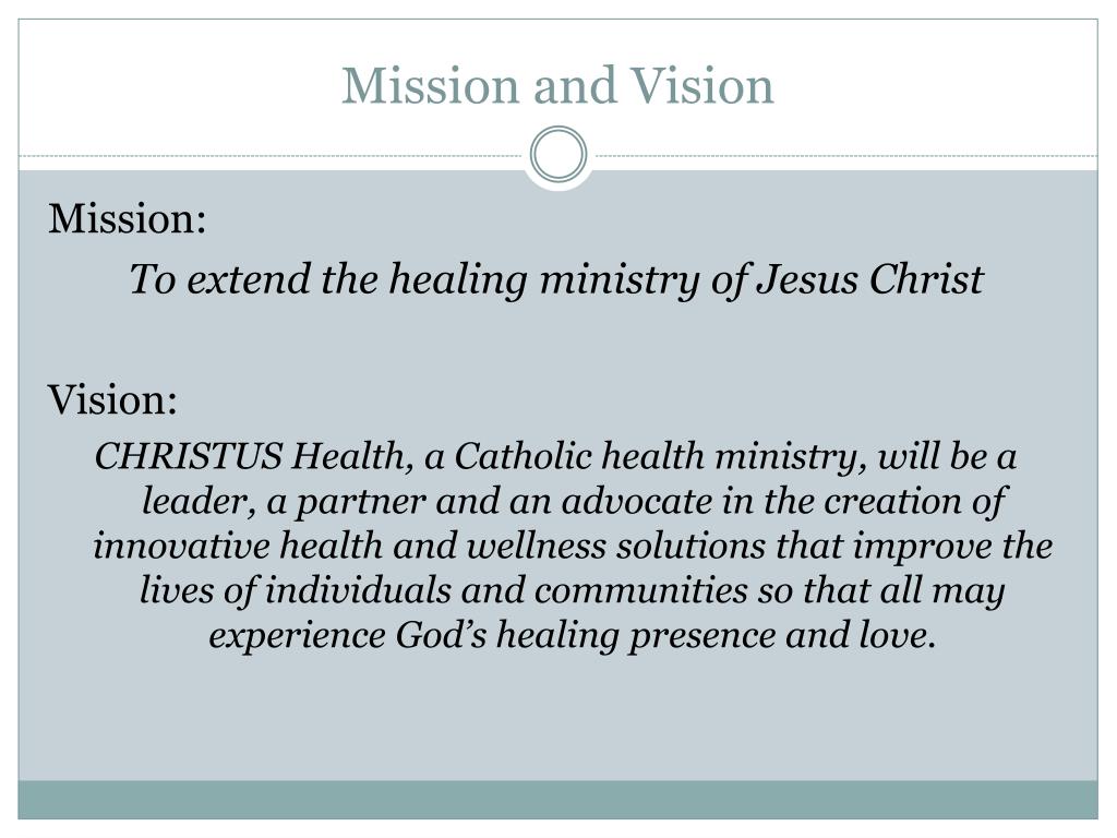PPT - CHRISTUS Health International Ministries PowerPoint Presentation ...