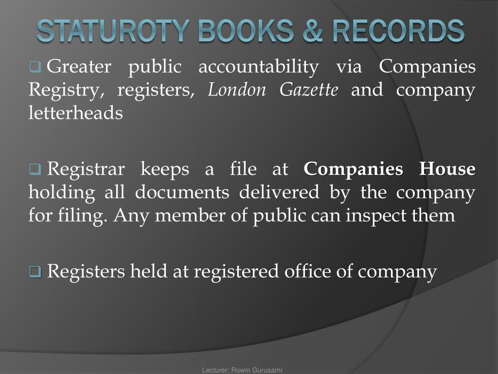 PPT - COMPANY LAW (INCORPORATION) PowerPoint Presentation, free ...